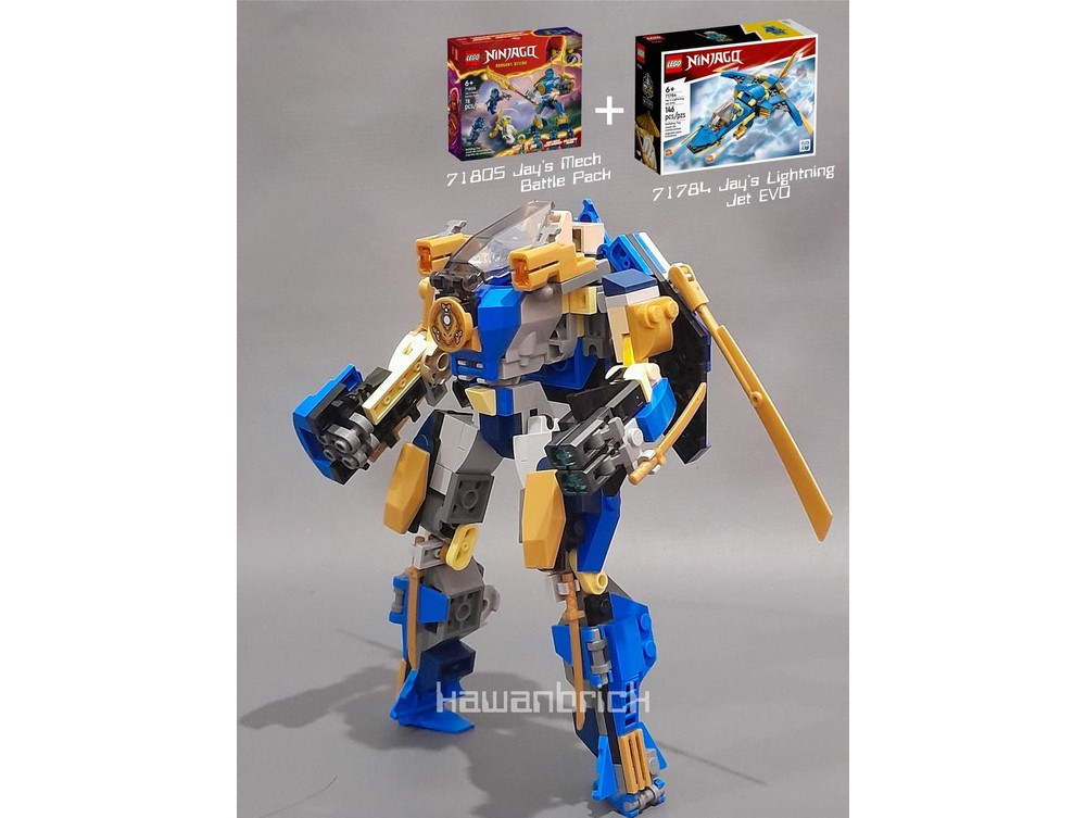 LEGO MOC Jay's Fusion Mech by Kawanbrick | Rebrickable - Build with LEGO