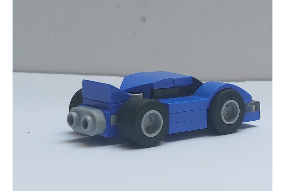 LEGO MOC Blue Racer by siema_987 | Rebrickable - Build with LEGO