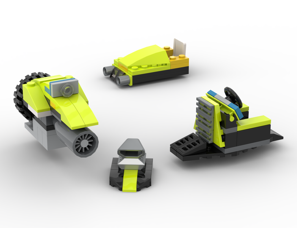 LEGO MOC Mini spaceships 31074 by Leviathan1756 | Rebrickable - Build ...