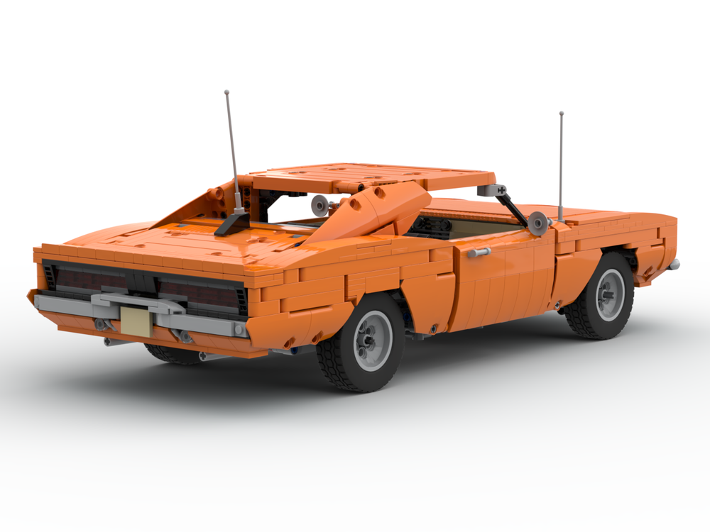 LEGO MOC-234646 General Lee Static Version by Mr.Platinum | Rebrickable ...