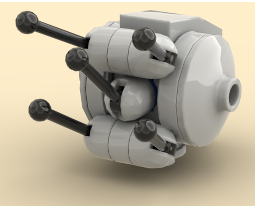 LEGO MOC Fallout Eyebot Moc by CzerstwyChleb | Rebrickable - Build with ...