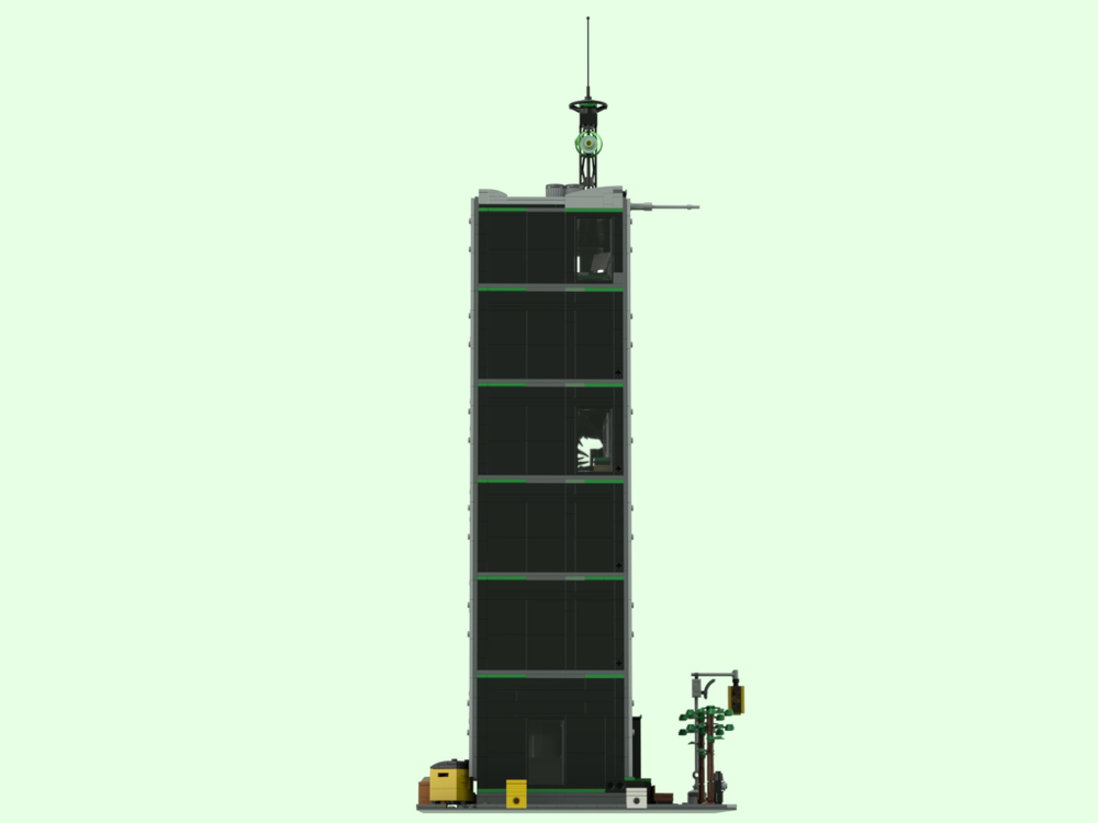 LEGO MOC Modular Oscorp Tower by Kuragari1 | Rebrickable - Build with LEGO