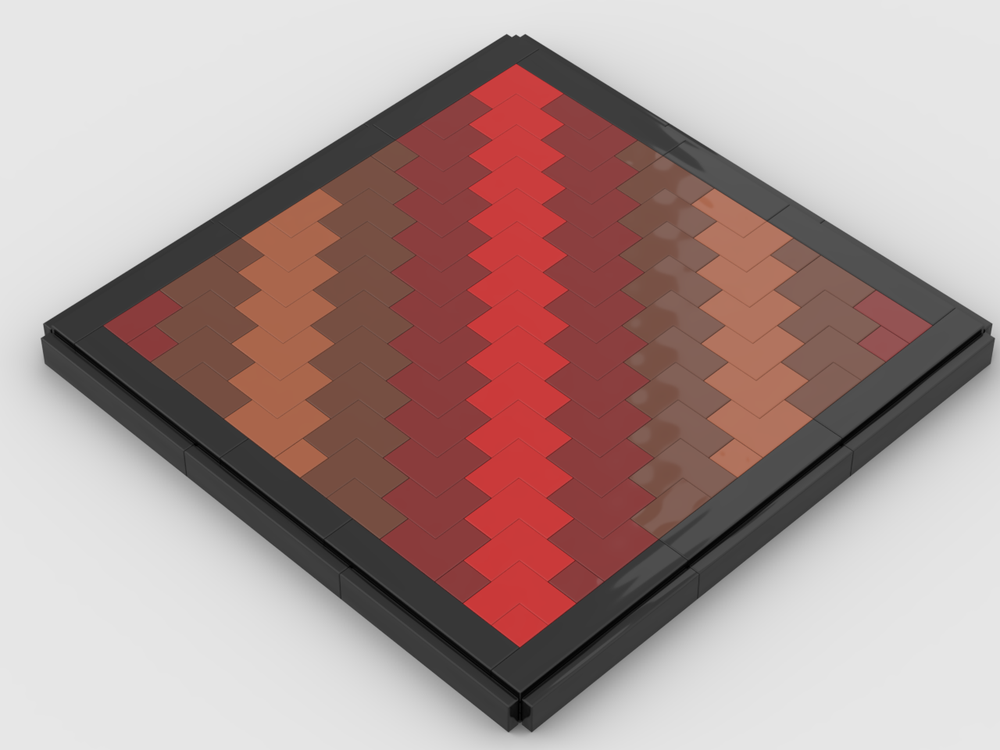 LEGO MOC-234651 Mandala - L Shaped - Red Shades by KingGror ...