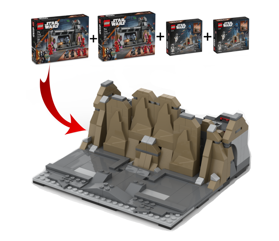LEGO MOC-234660 Imperial Hidden Base - Alternate Build of 75386-1 Paz ...