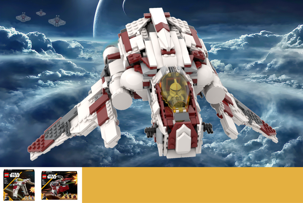 LEGO MOC-234663 75401 75432 Nu-class Shuttle Alternate Build by ...
