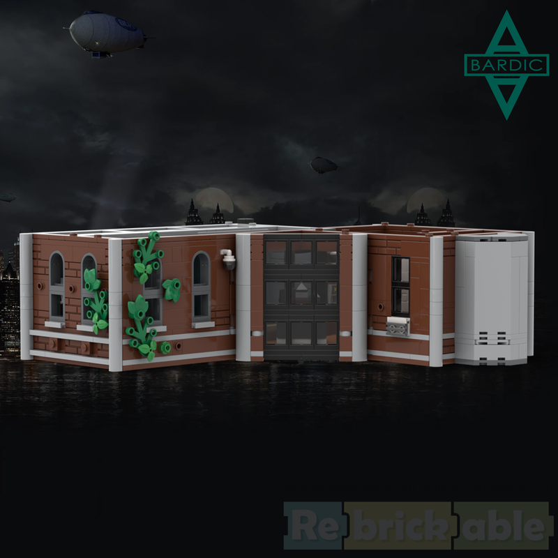 LEGO MOC-234667 Arkham Addition - Lower Floor by BardicBricks ...