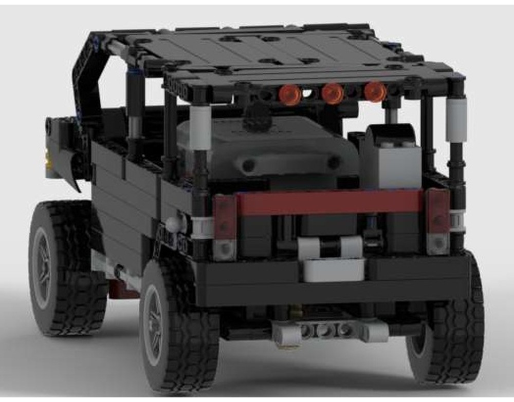 LEGO MOC-234677 RC HUMMER H2 SUV (SUT) offroader buggy racing car by ...