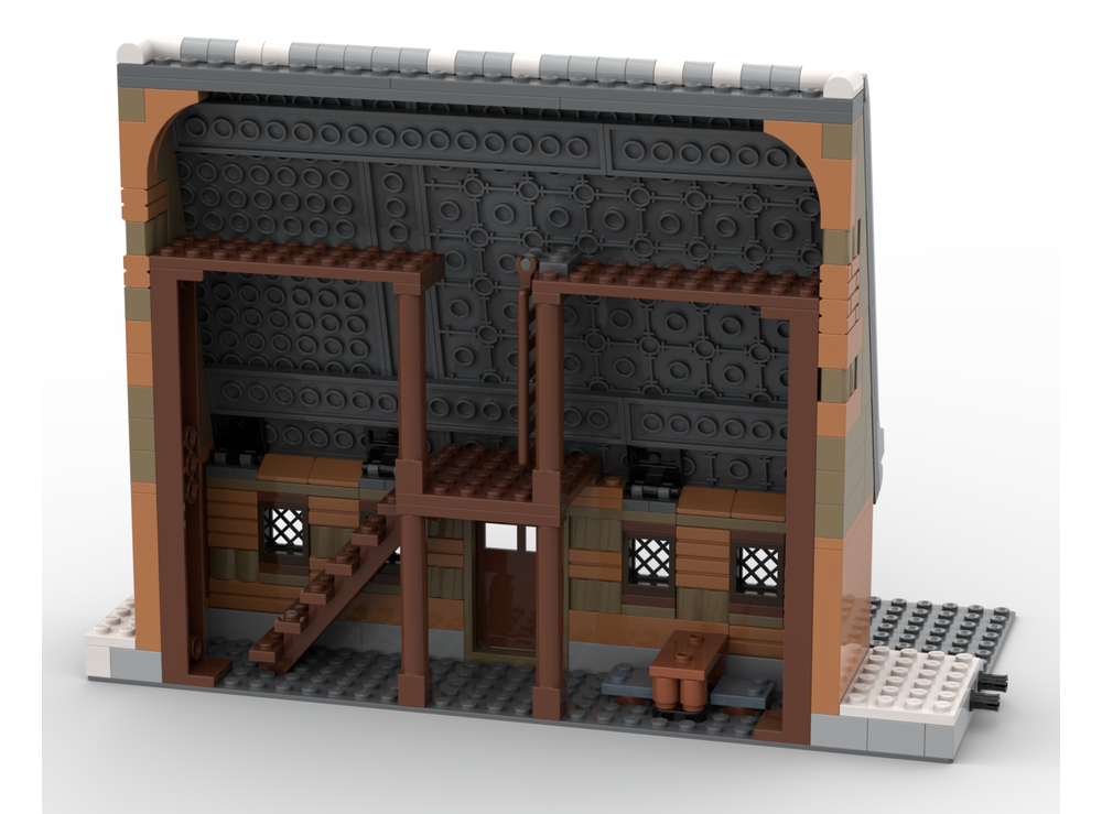 LEGO MOC-234687 Hogsmeade Village Enclosure - Compatible with Set 76457 ...