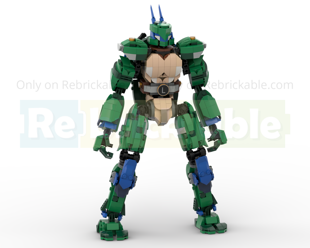LEGO MOC-234691 Leonardo Mecha (TMNT) by Panda200407 | Rebrickable ...