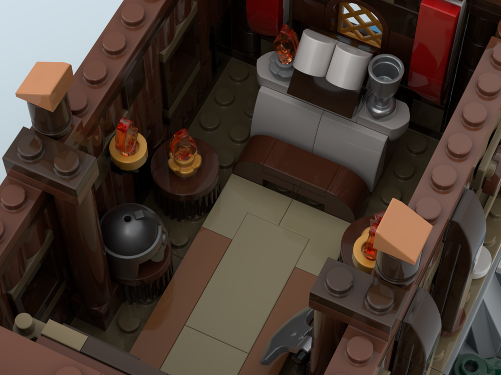 LEGO MOC Chapel of Solitude by NicholasBrickolas | Rebrickable - Build with LEGO