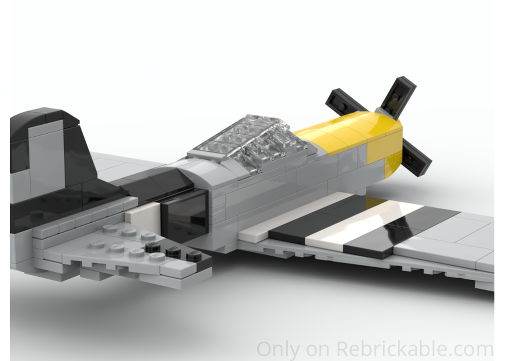 LEGO MOC P-51 Mustang 1:48 Scale by JojoTheBuilder | Rebrickable ...