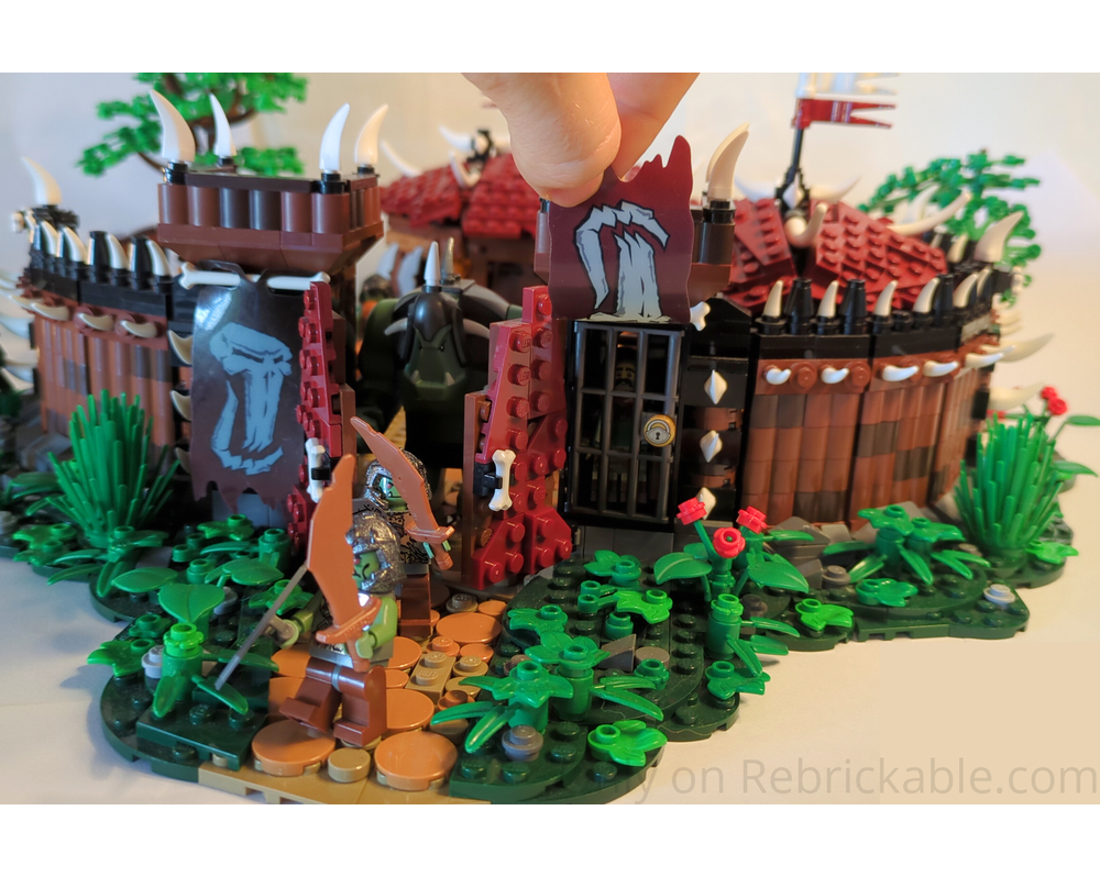 LEGO MOC Fantasy Orc Camp by SirDragonBricks | Rebrickable - Build with ...