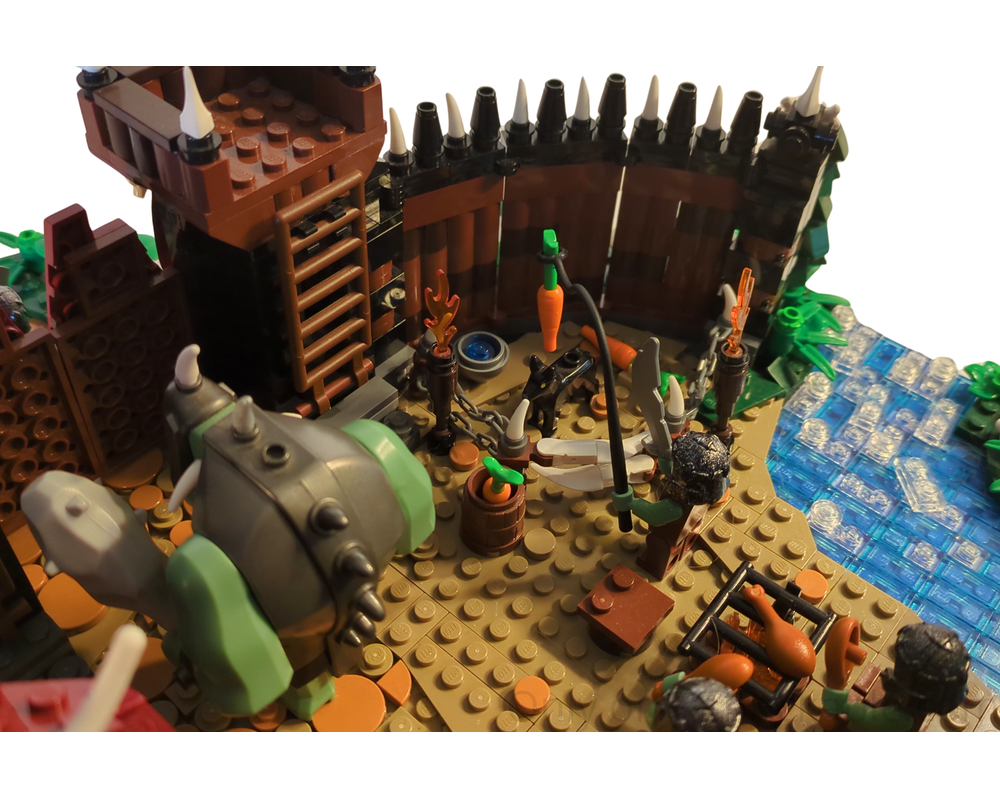 LEGO MOC Fantasy Orc Camp by SirDragonBricks | Rebrickable - Build with ...