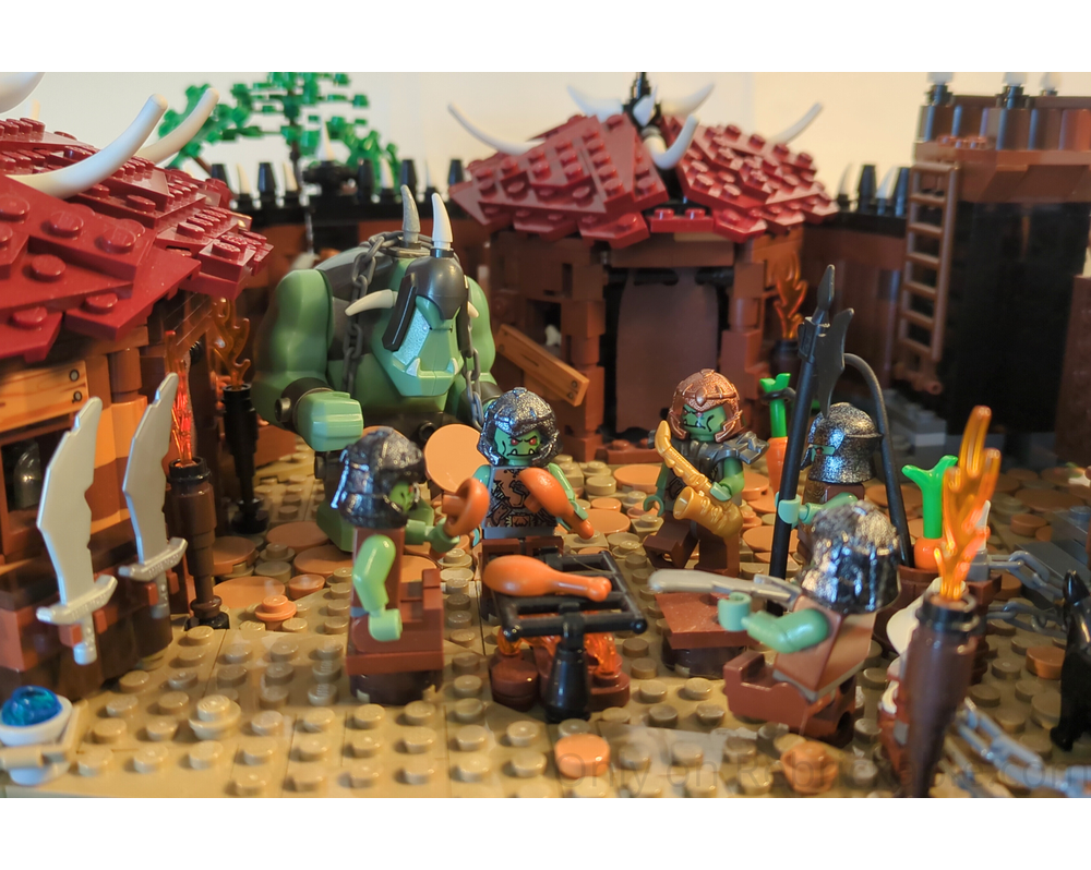 LEGO MOC Fantasy Orc Camp by SirDragonBricks | Rebrickable - Build with ...