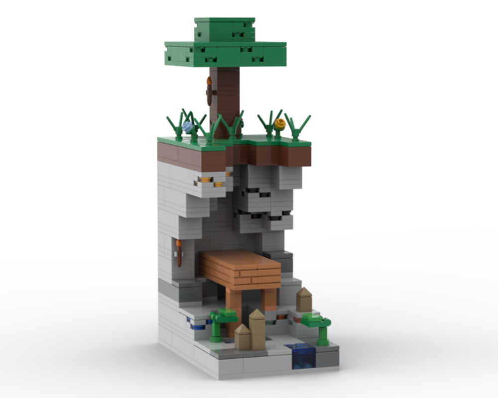 LEGO MOC block acurate mine by Rebel-bricks | Rebrickable - Build with LEGO