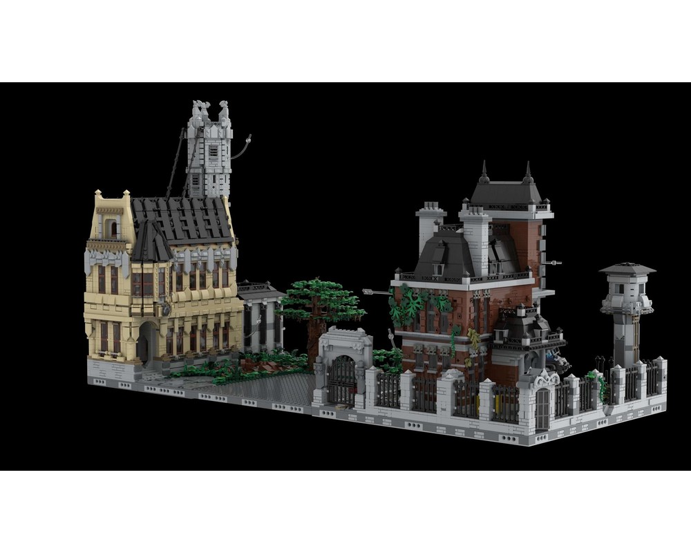 LEGO MOC-234744 Arkham Asylum 76300 MOC Expansion by Splt3rdLothadom ...