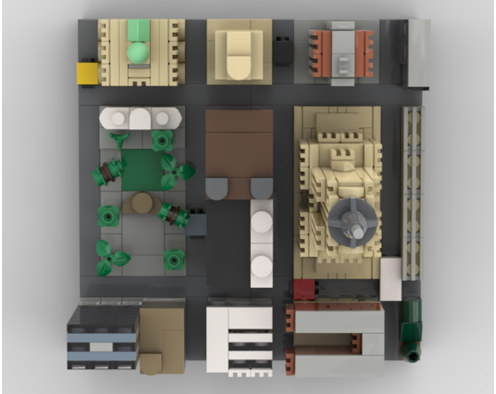 LEGO MOC Manhattan project : Bloc 1 - The Empire State Building by ...