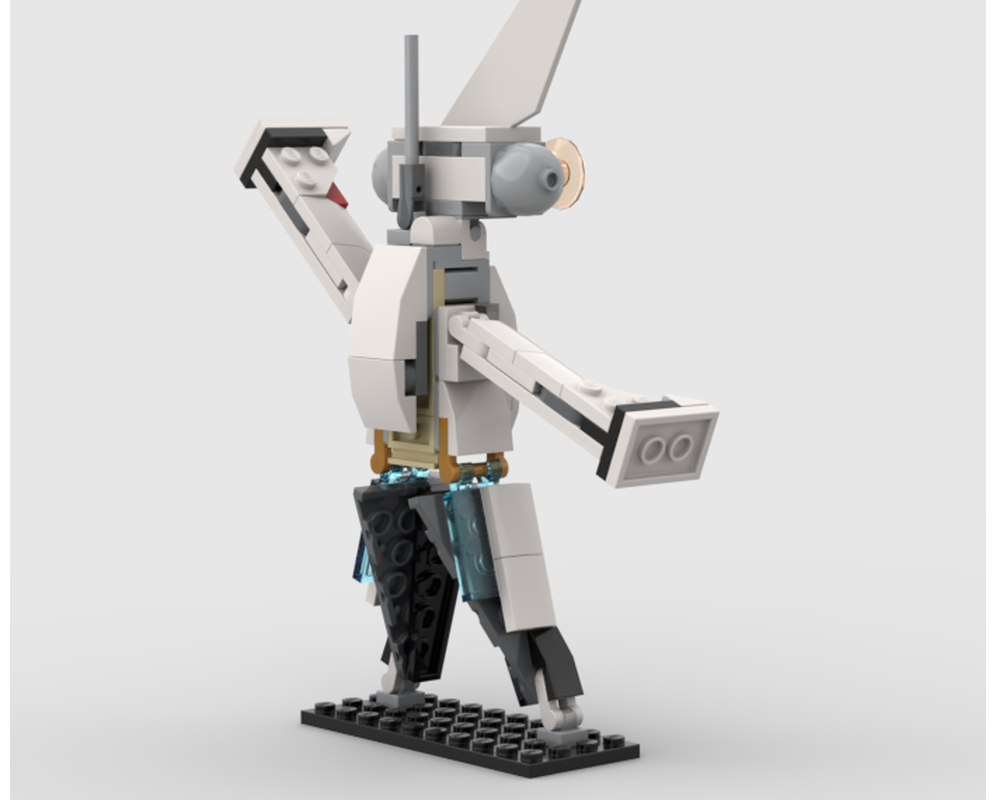 LEGO MOC Robot Man by murkywaters | Rebrickable - Build with LEGO