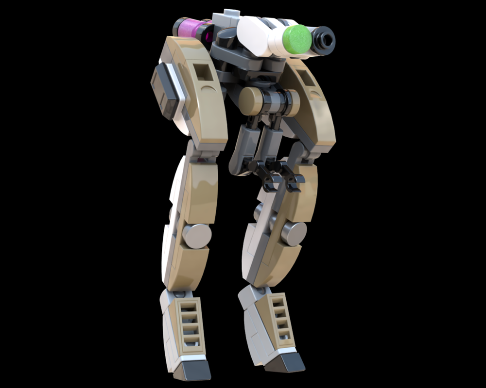 LEGO MOC L3GS Digitigrade Robot by OrchardBuilds | Rebrickable - Build ...