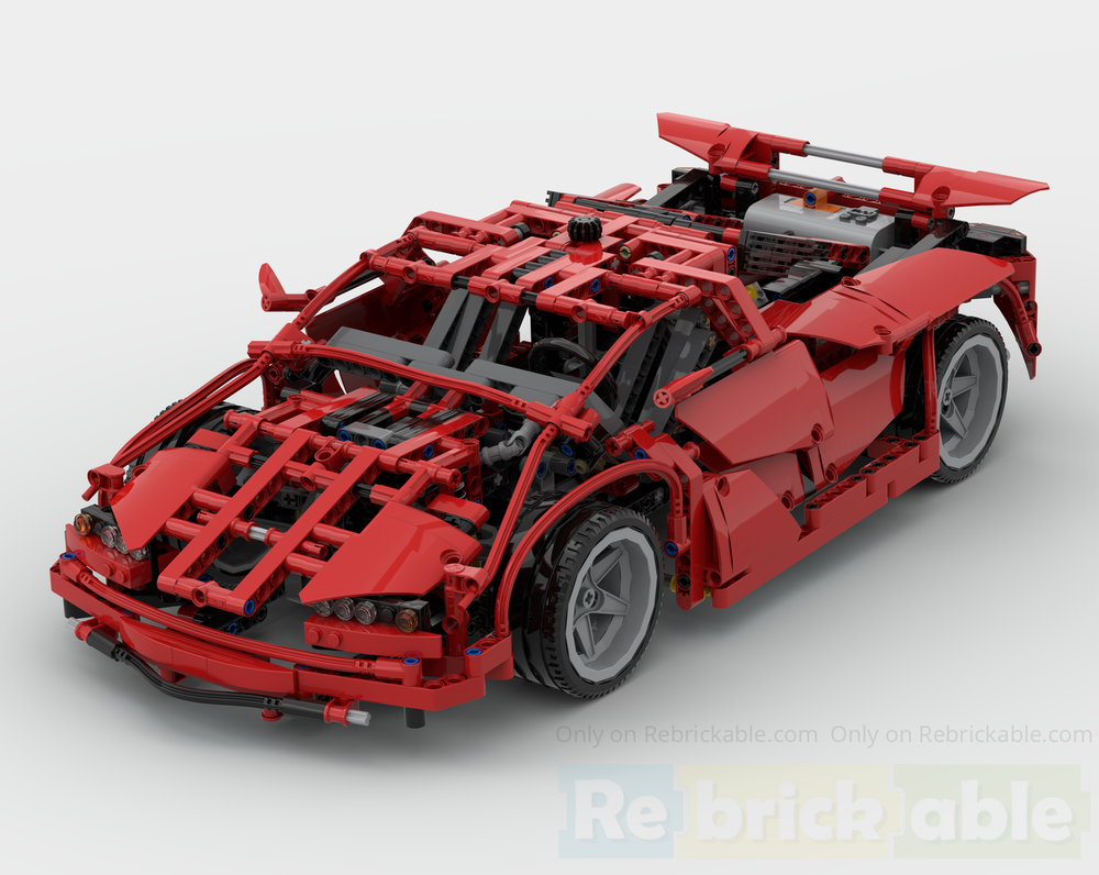 LEGO MOC-234771 Another Supercar (8070 Alternate) by etaleTechnic ...