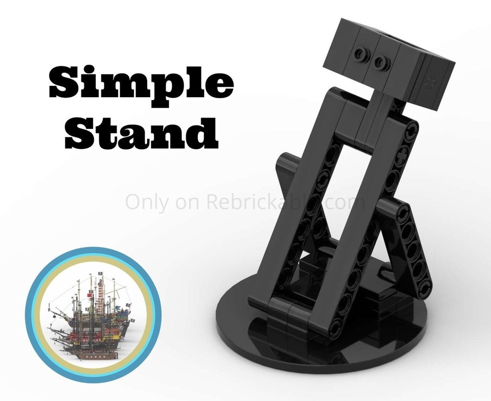 LEGO MOC-234775 Simple Stand by The Pirate Shipwright | Rebrickable ...