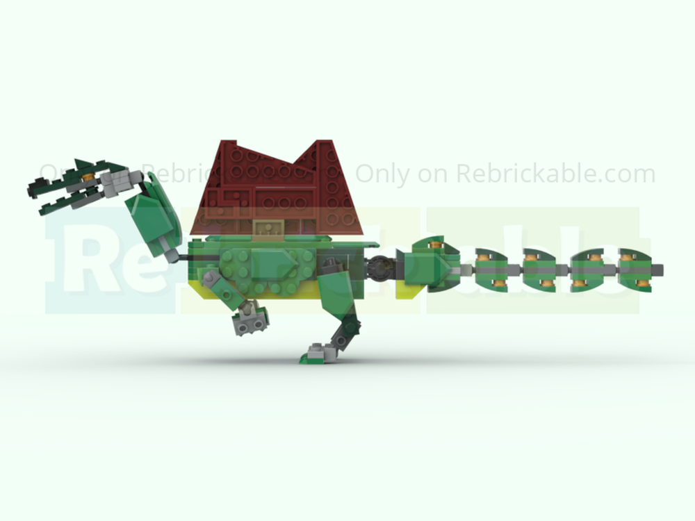 LEGO MOC Spinosaurus aegyptiacus 31161 (minifigure scale) by RedKite4 ...