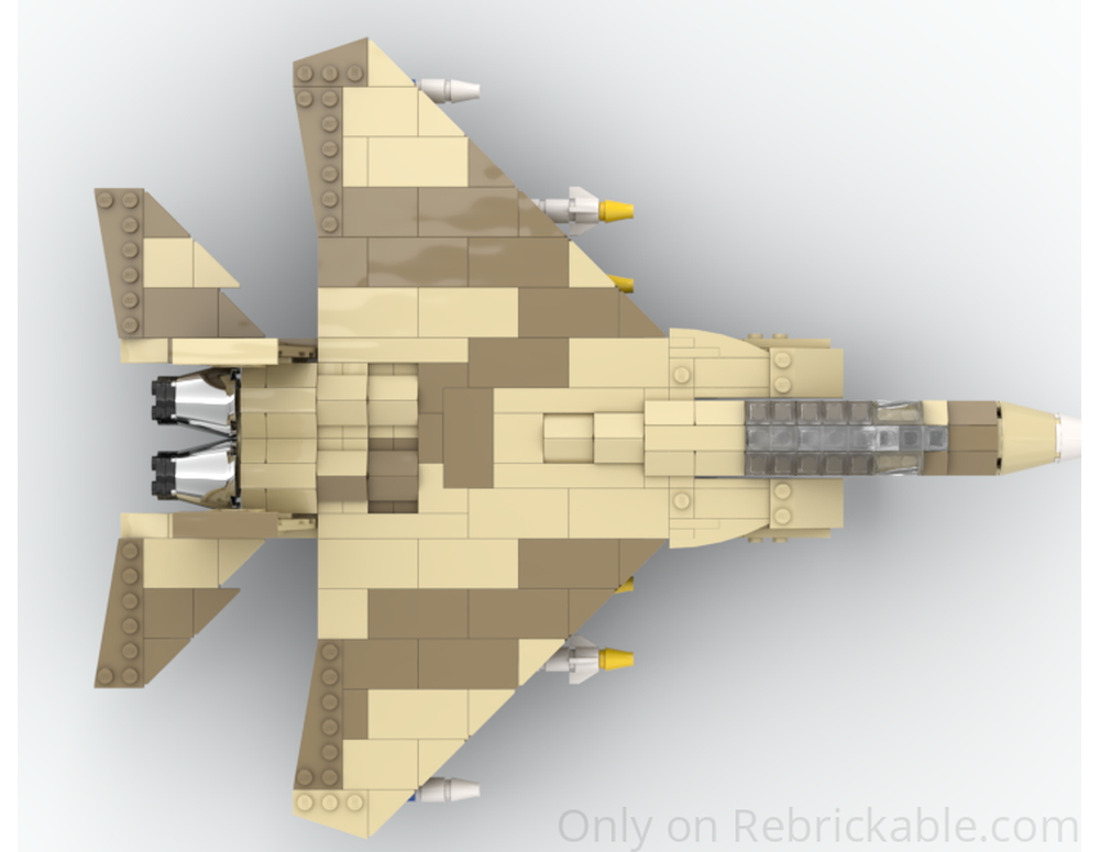 LEGO MOC F-15 Strike Eagle 1:48 Scale by JojoTheBuilder | Rebrickable ...