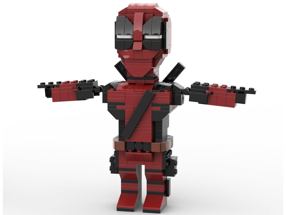 LEGO MOC-234794 Dead-pool Lego Figure by LittlebricksHeroes ...