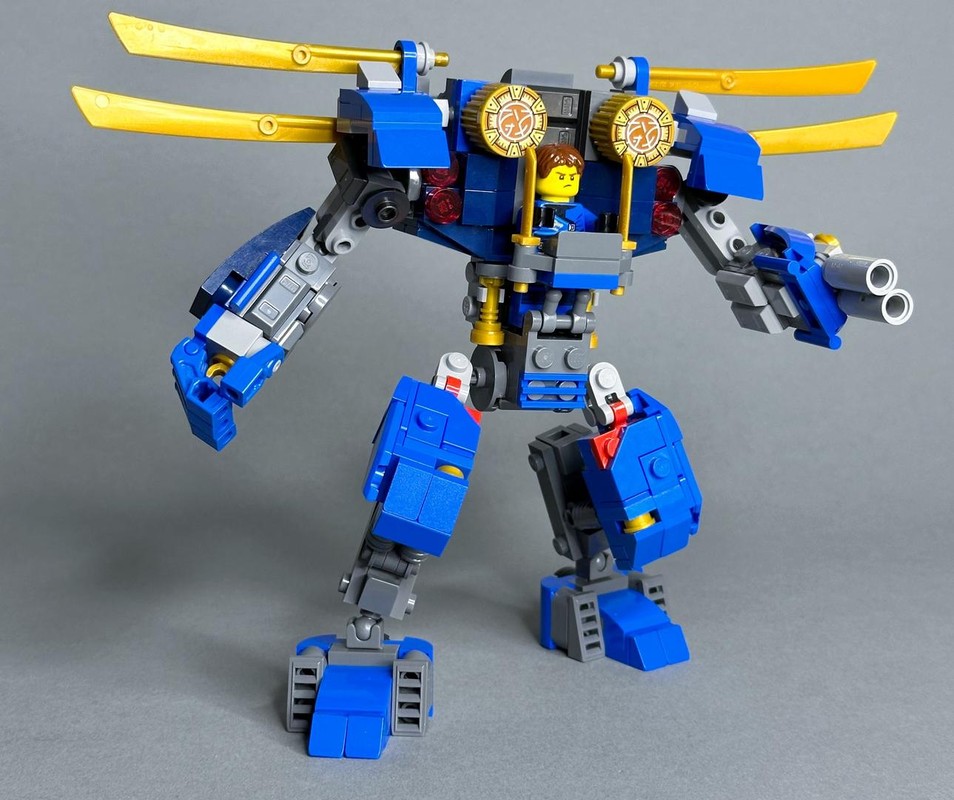 LEGO MOC Jay's Electromech by bobbacatmocs | Rebrickable - Build with LEGO