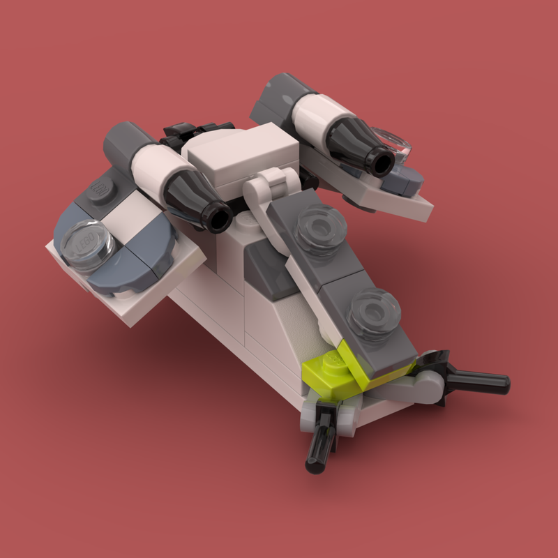 LEGO MOC-234817 Mini gunship (Wolfpack) by ALT_King | Rebrickable ...