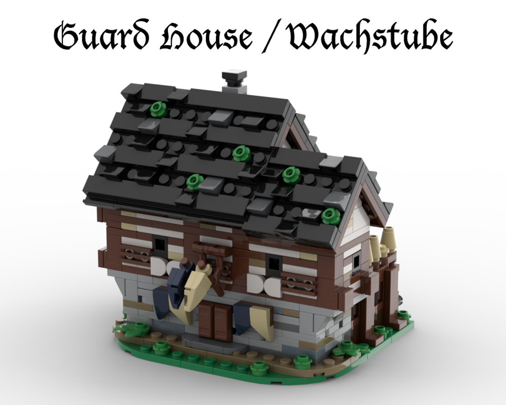 LEGO MOC-234829 Guard House - Courtyard Expansion for Mini Blaustein ...