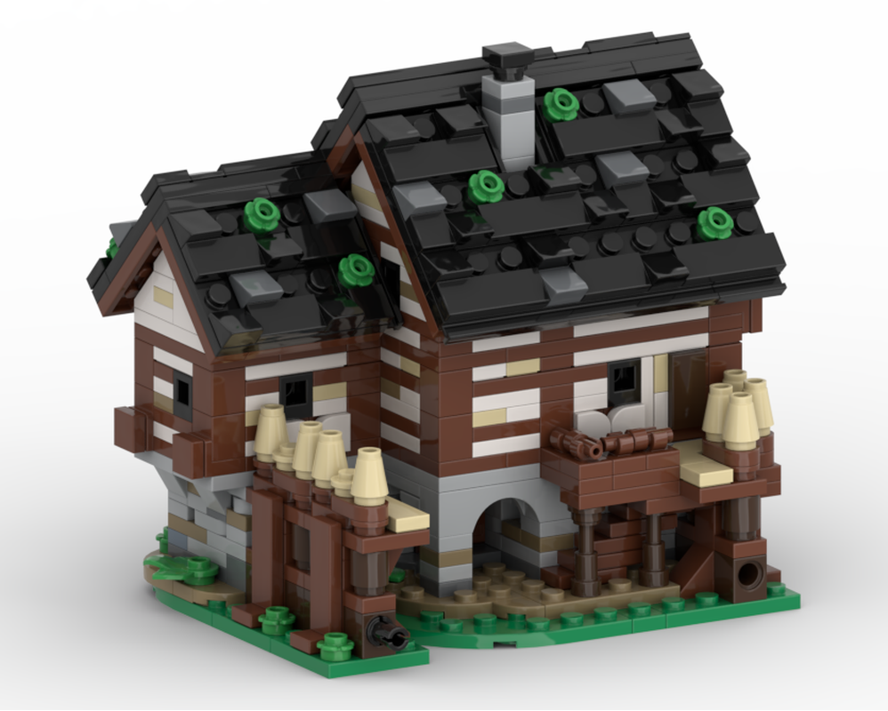 LEGO MOC-234829 Guard House - Courtyard Expansion for Mini Blaustein ...
