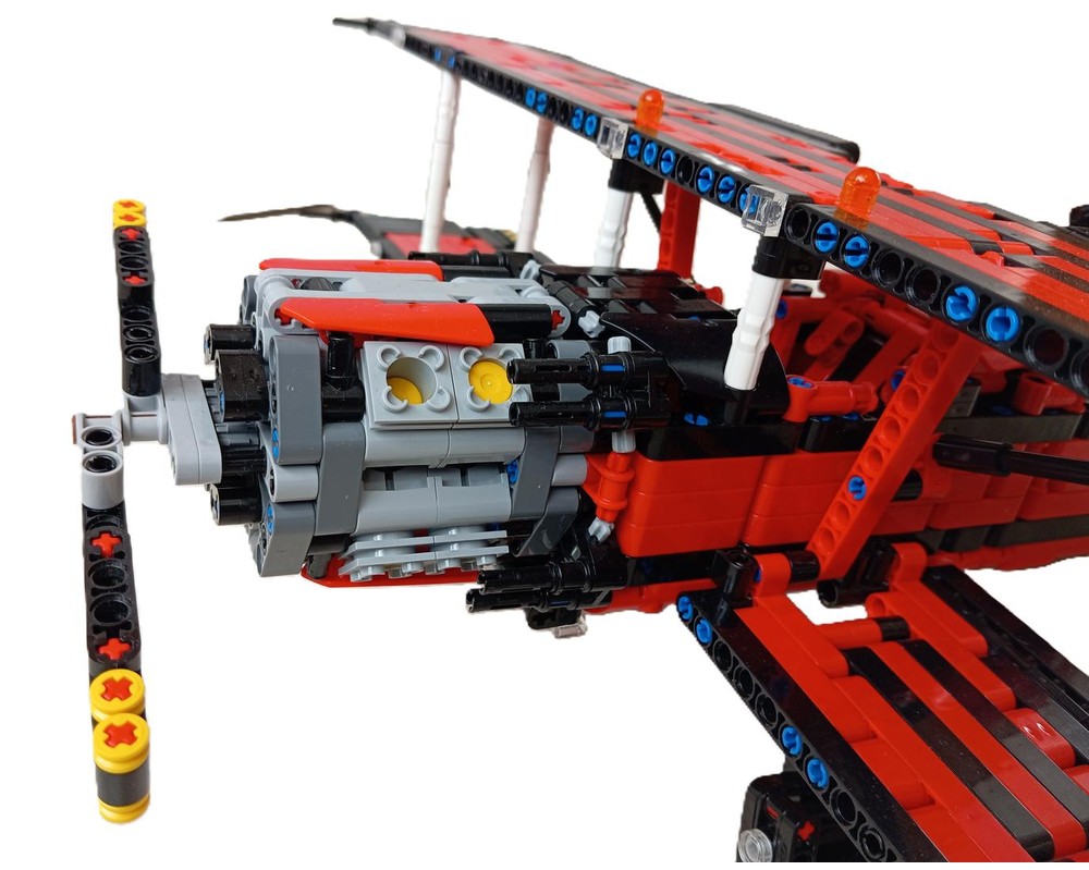 LEGO MOC-234856 42082 Stampe SV-4 Biplane | LEGO Technic Vintage ...