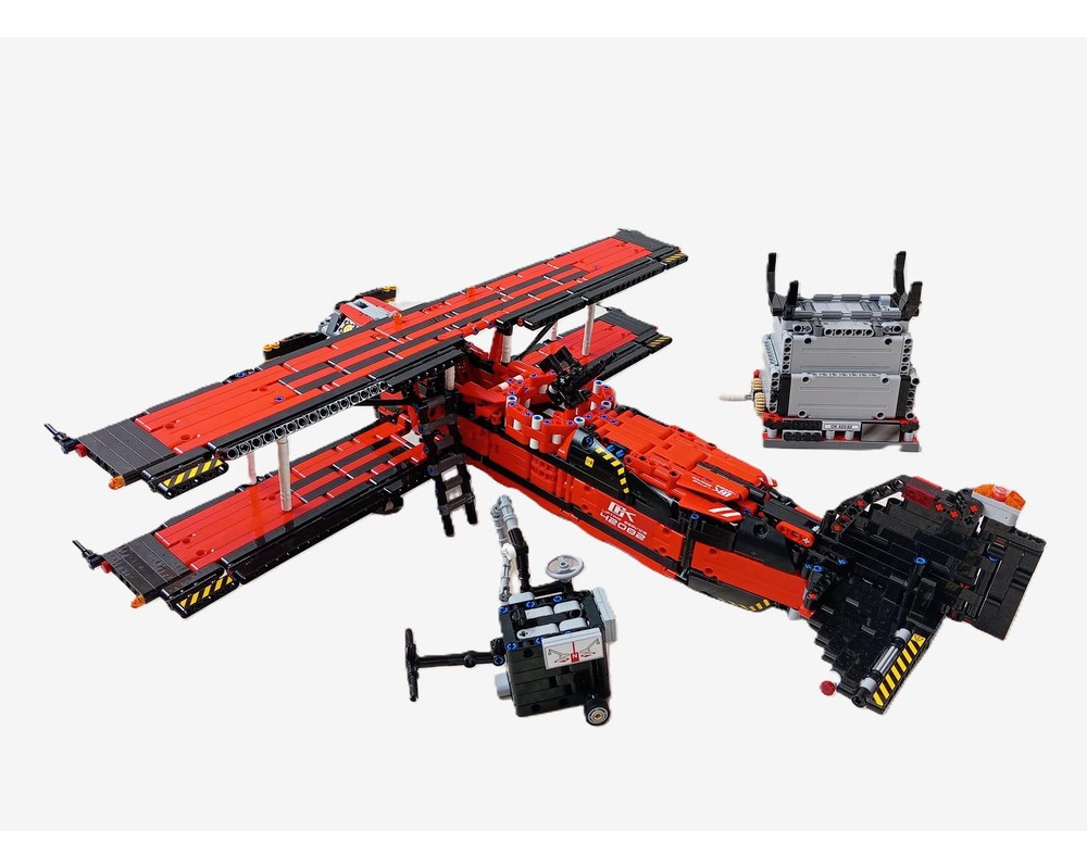 LEGO MOC-234856 42082 Stampe SV-4 Biplane | LEGO Technic Vintage ...