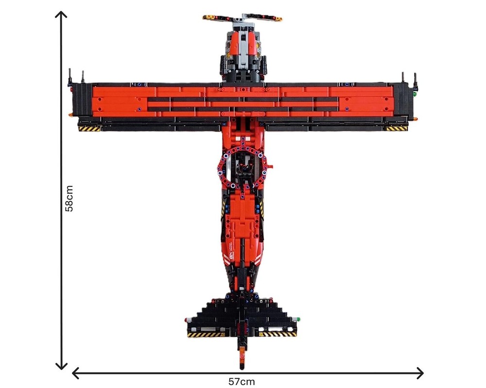 LEGO MOC-234856 42082 Stampe SV-4 Biplane | LEGO Technic Vintage ...