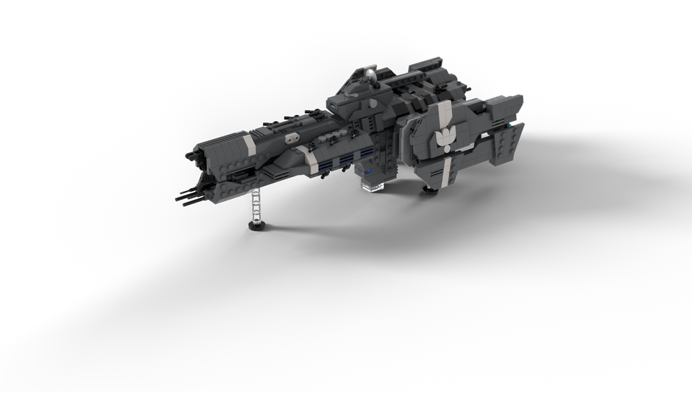 LEGO MOC Paris Class Heavy Frigate - UNSC Gettysburg by GurrDieEule ...