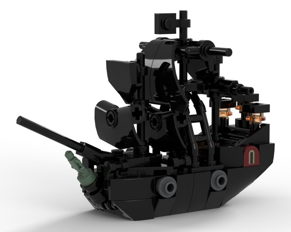 LEGO MOC The Black Pearl by barsim70 | Rebrickable - Build with LEGO