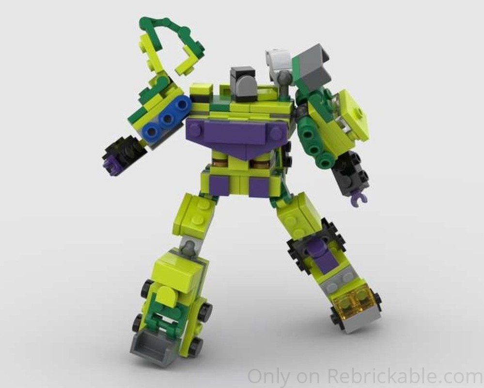 LEGO MOC Mini Devastator by moyerpandabuilder | Rebrickable - Build ...