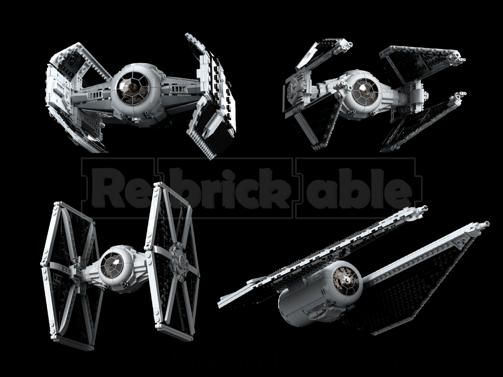LEGO MOC-234879 Imperial TIE Starfighters BUNDLE by Pixelated Brick ...