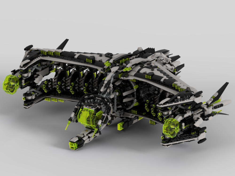 LEGO MOC Astral Intruder by snack_says_WHAT | Rebrickable - Build with LEGO