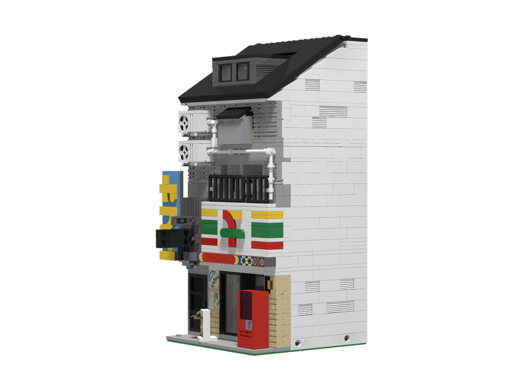 LEGO MOC Japanese Convenience Store by WordOfMouse | Rebrickable ...