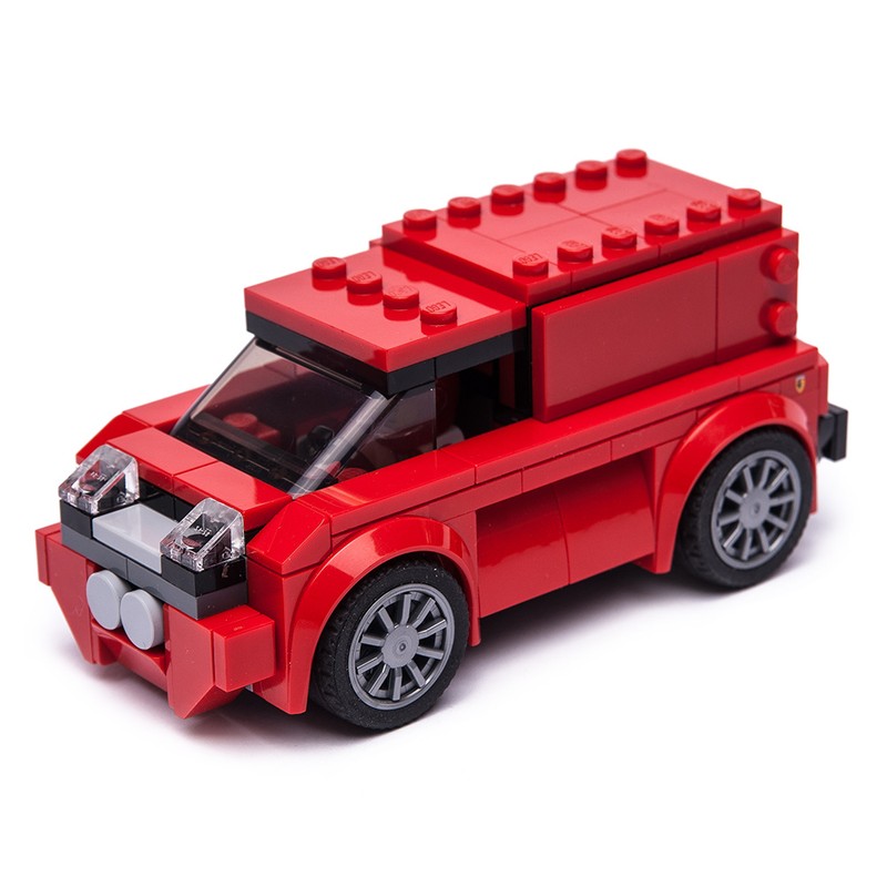 LEGO MOC 75890 Minivan by Keep On Bricking | Rebrickable - Build with LEGO