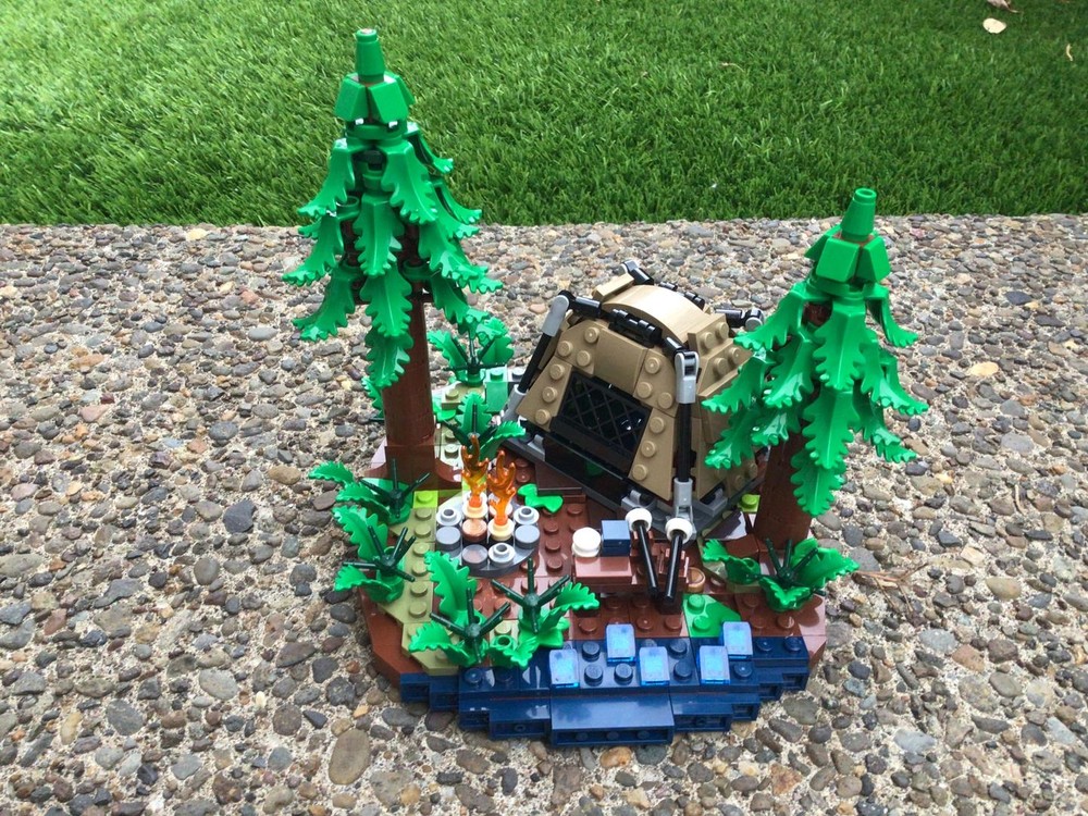 LEGO MOC-234932 Family Camping Trip by DnDBrickinBros | Rebrickable ...