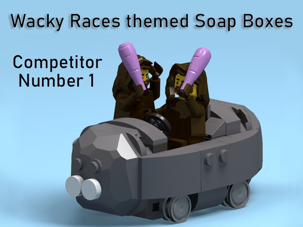 LEGO MOC Wacky Races themed soap box 1 by altester | Rebrickable ...