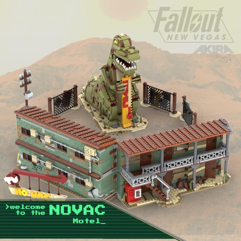 LEGO MOC Fallout New Vegas LEGO MOC Model Novac Motel and Dinky by ...