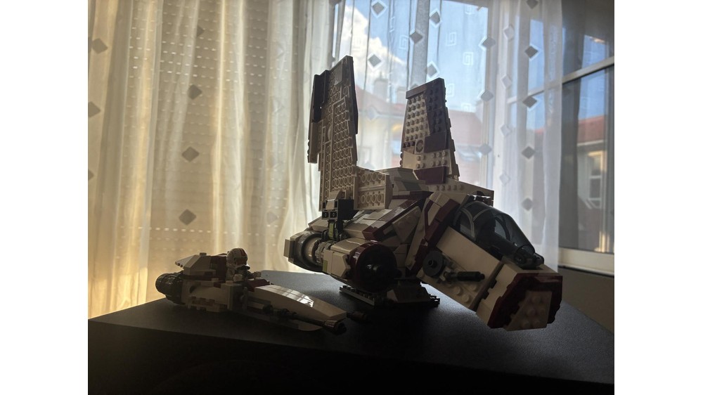 LEGO MOC-234971 Republic Nu-Class Attack Shuttle - 75402 + 75432 ...