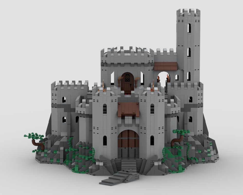 LEGO MOC-234984 Medieval castle keep with interiors by G3ppO ...