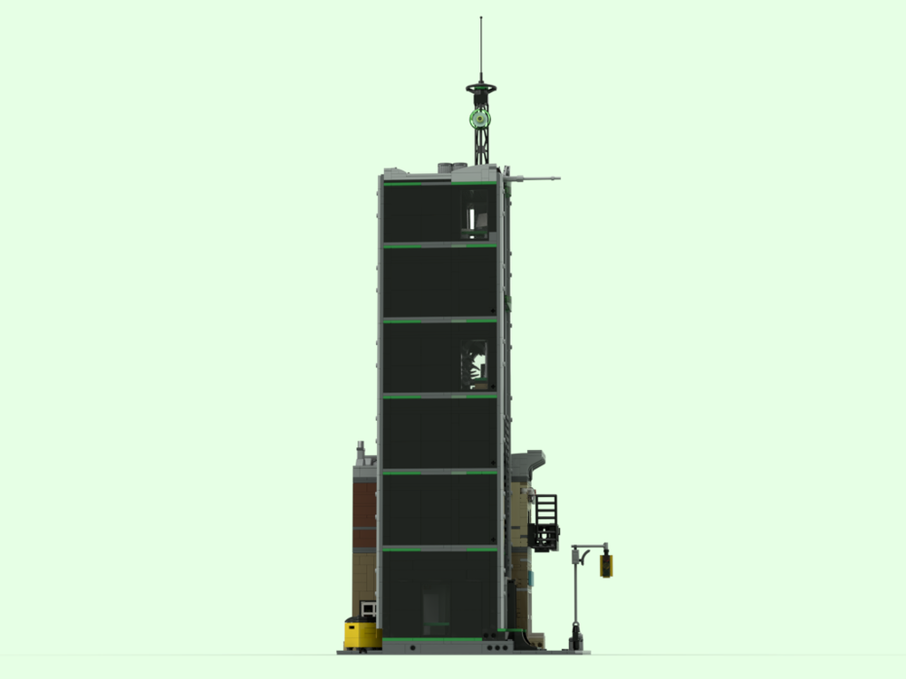 LEGO MOC-234991 Modular Oscorp by Kuragari1 | Rebrickable - Build with LEGO