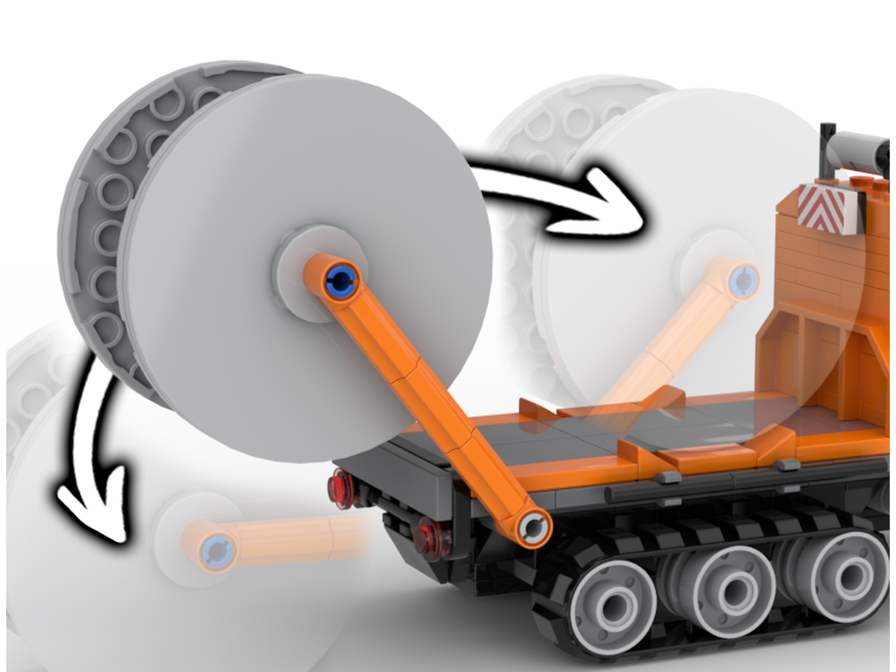 LEGO MOC-235037 Cable Laying Truck by Spectrumnist | Rebrickable ...
