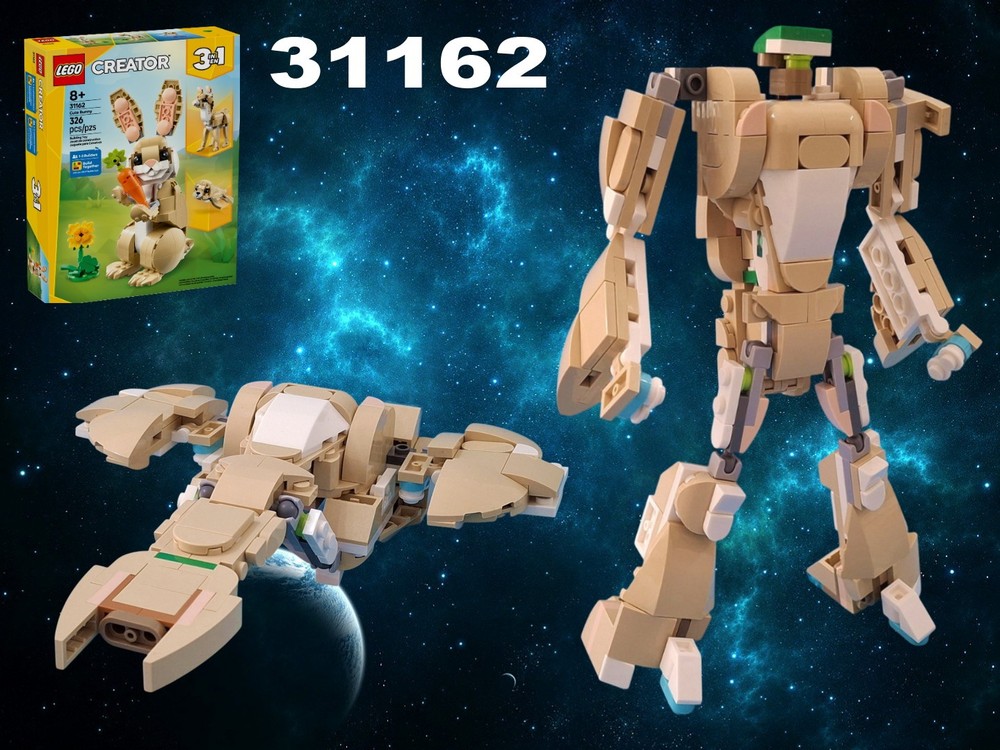 LEGO MOC-235041 Transformer Space Cruiser using LEGO Creator 31162 ...